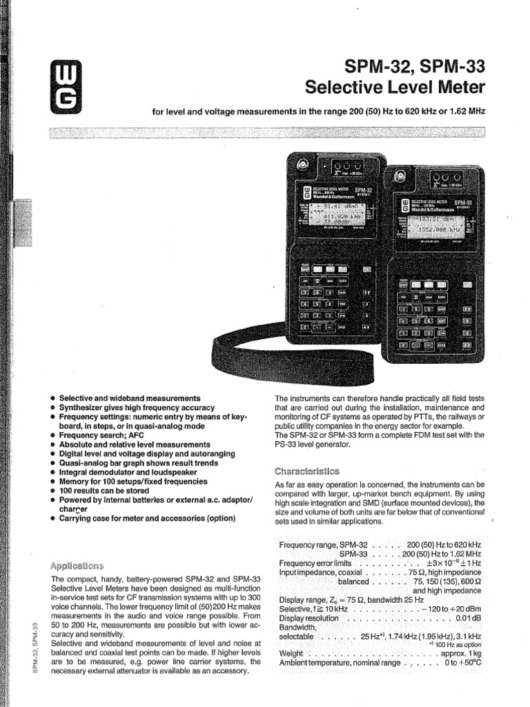 5926 - SPM32 SPM33 | PDF