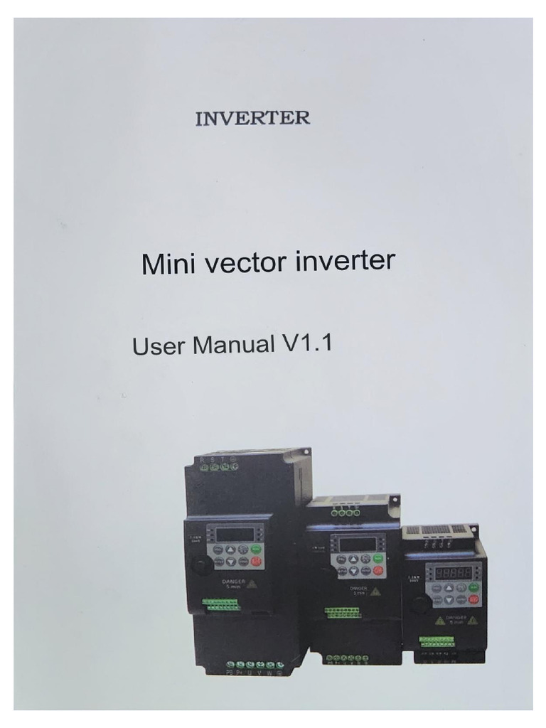 Mini Inverter Manual English | PDF