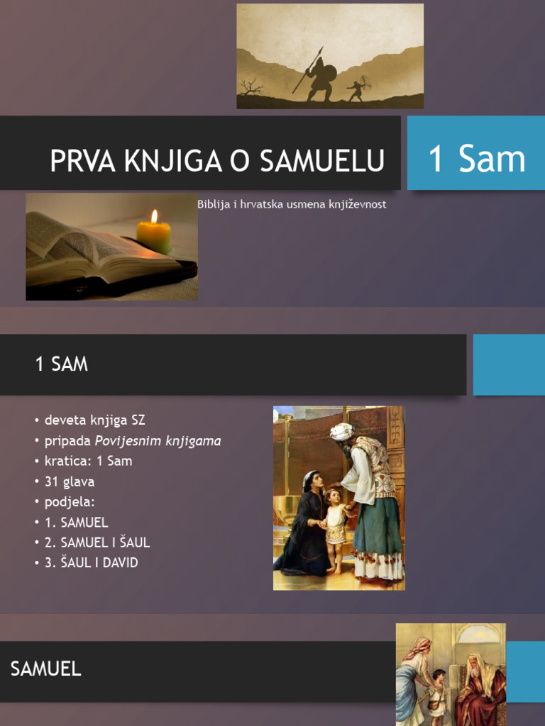 Prva Knjiga o Samuelu | PDF