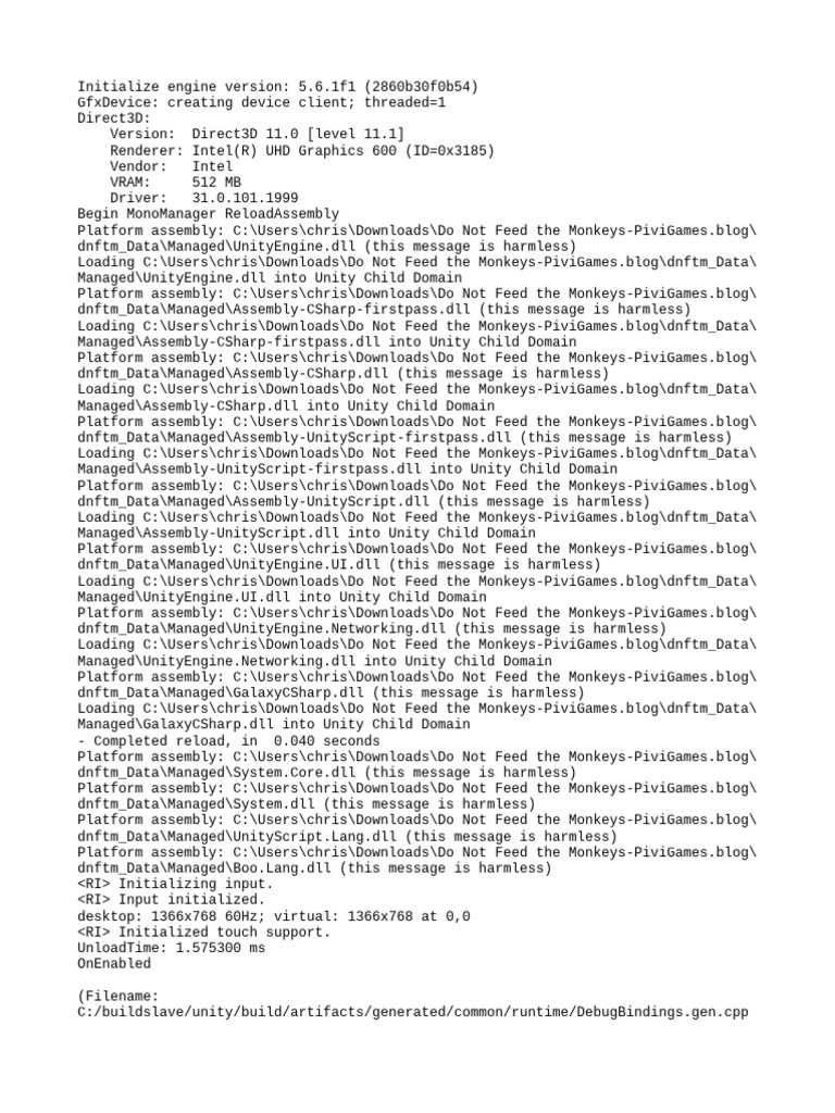 Output Log | PDF | Microsoft Windows | Ibm Pc Compatibles
