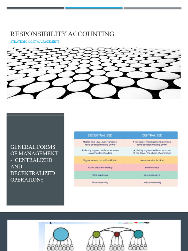 Responsibility Accounting | PDF