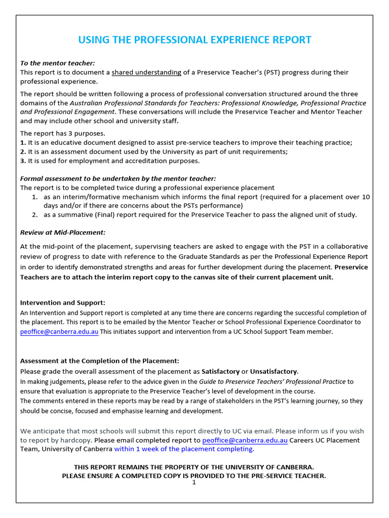 Career overview | PDF | Teachers | Communication