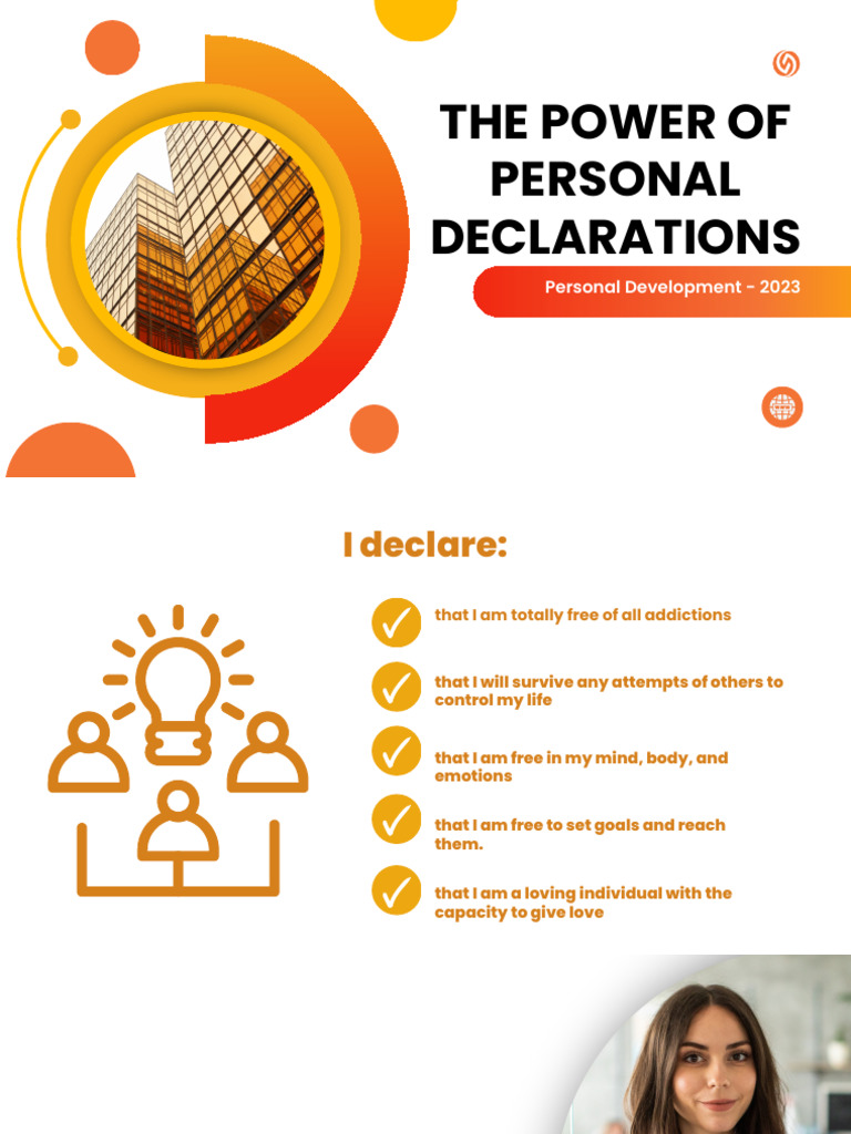 Personal Declarations | PDF