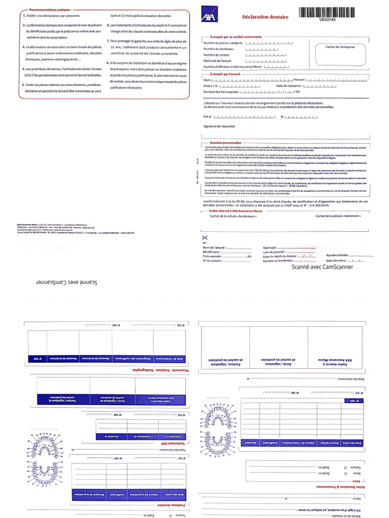 AXA Dentaire | PDF