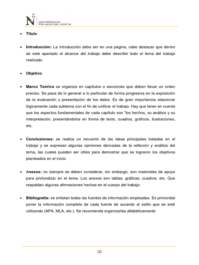 Formato de Presentacion de Trabajo Encargado | PDF