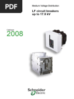 MV Distribution Circuit-Breakers LF1 - LF2 - LF3 ... - Schneider Electric | PDF | Components ...