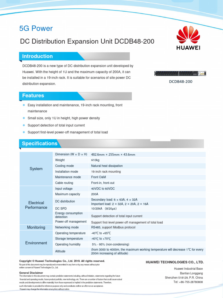 Rectifier 5G High Density Embedded Power (3U Power Rack, Three Phase ...