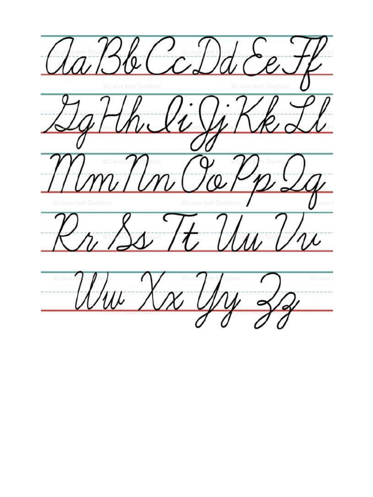 Cursive | PDF