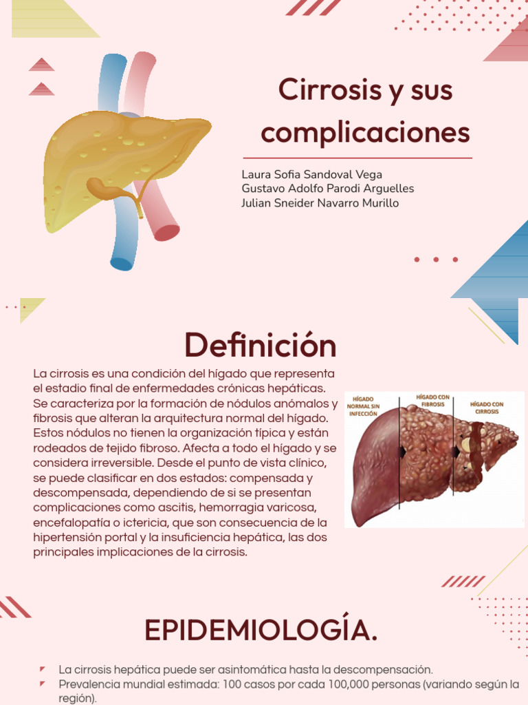 Cirrosis y Sus Complicaciones | PDF