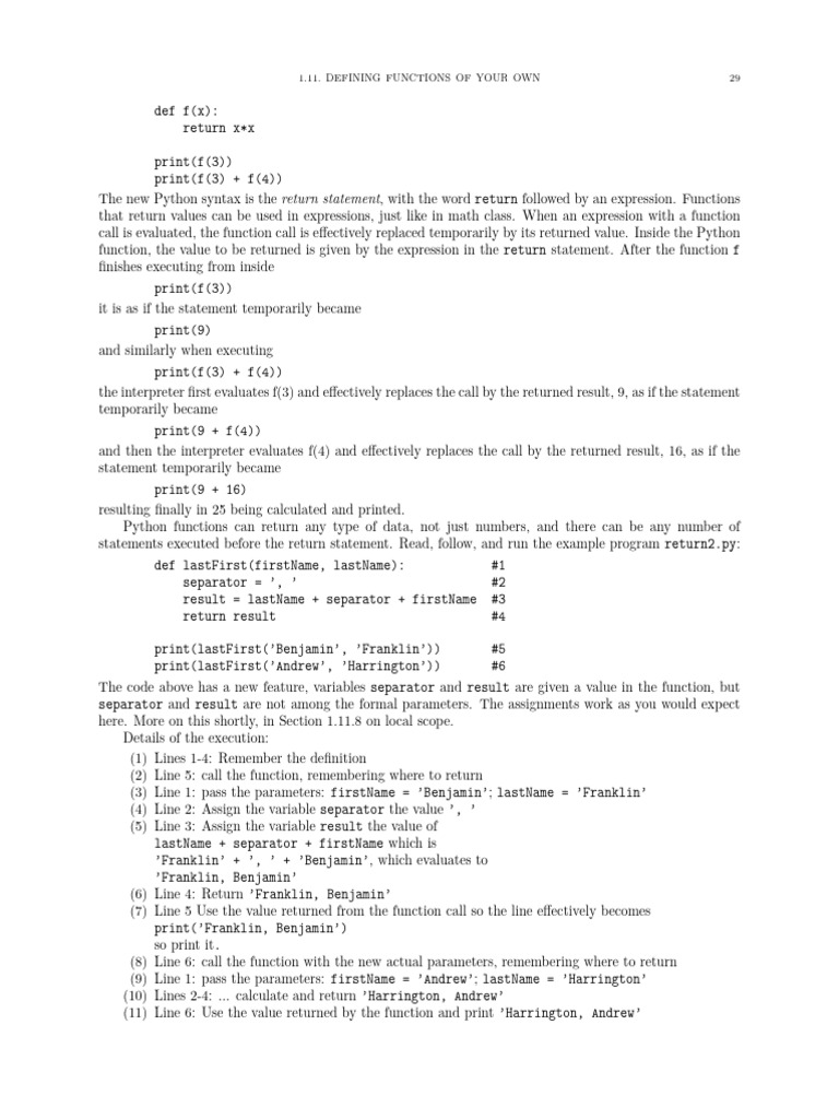 Py Tutorial 29 56 | PDF | Parameter (Computer Programming) | Control Flow Py Tutorial 29 56 | PDF | Parameter (Computer Programming) | Control Flow
