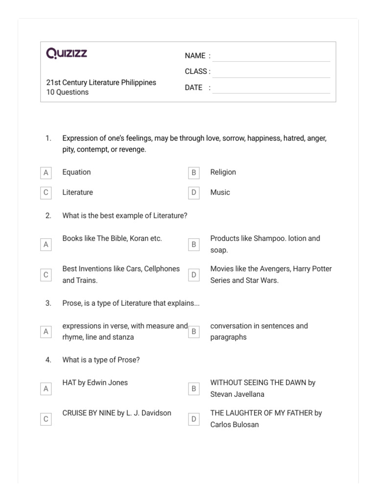 21st Century Literature Philippines | PDF 21st Century Literature Philippines | PDF