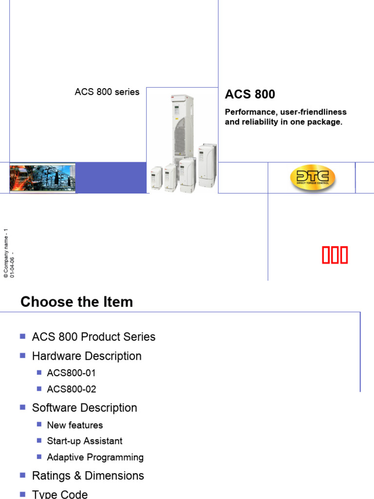 ACS800 - Placas | PDF | Power Supply | Relay