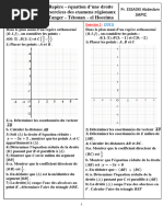 Equations Et Inequations Serie D Exercices Maths 3AC Word 2 | PDF ...