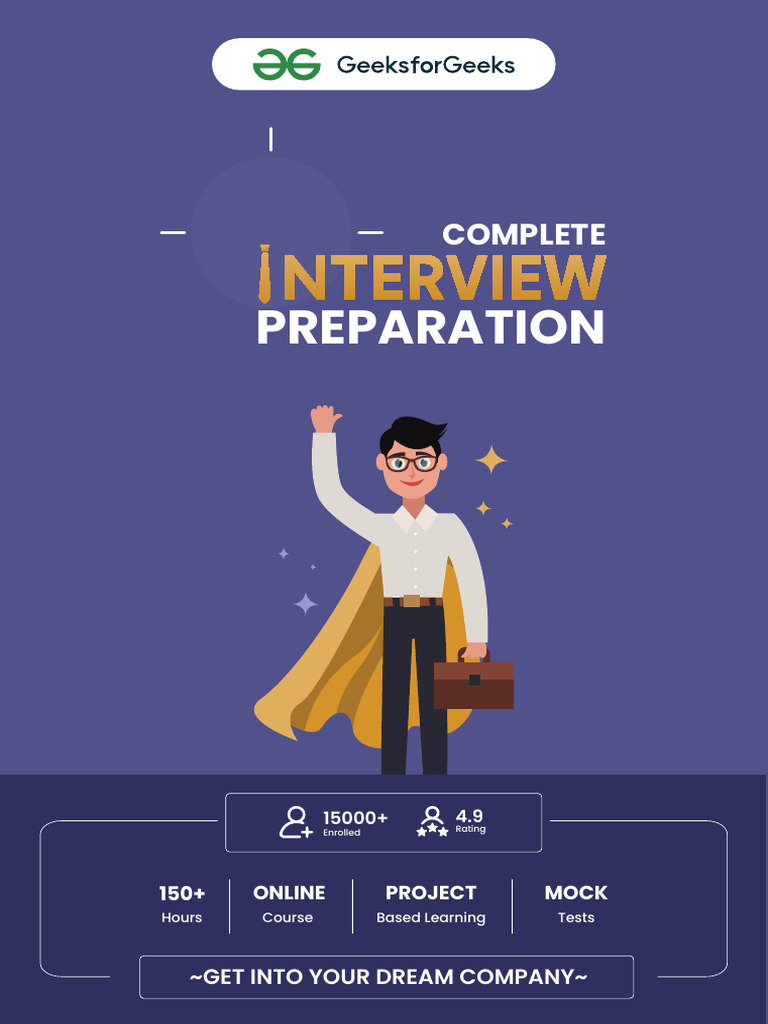 Complete Interview Preparation Brochure | PDF | Computer Programming | Databases