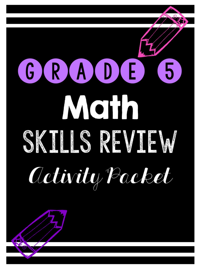 Grade 5: Skills Review | PDF