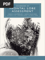 Frontal Assessment Battery | PDF | Psychology | Neuroscience