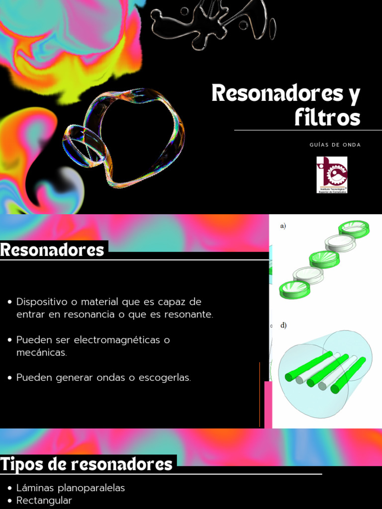 Filtros y Resonadores Electromagnéticos | PDF | Filtro electronico ...