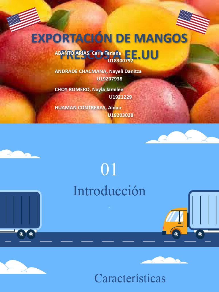 Ti - Exportación de Mango A Eeuu | PDF