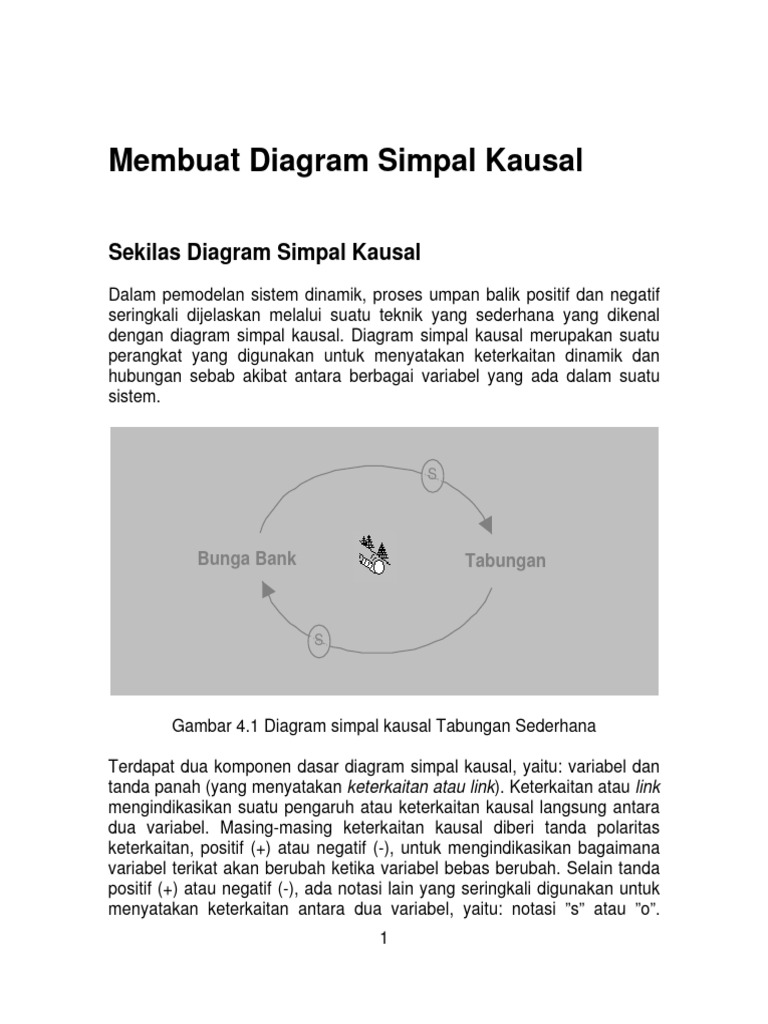 Causal Loop Diagram | PDF