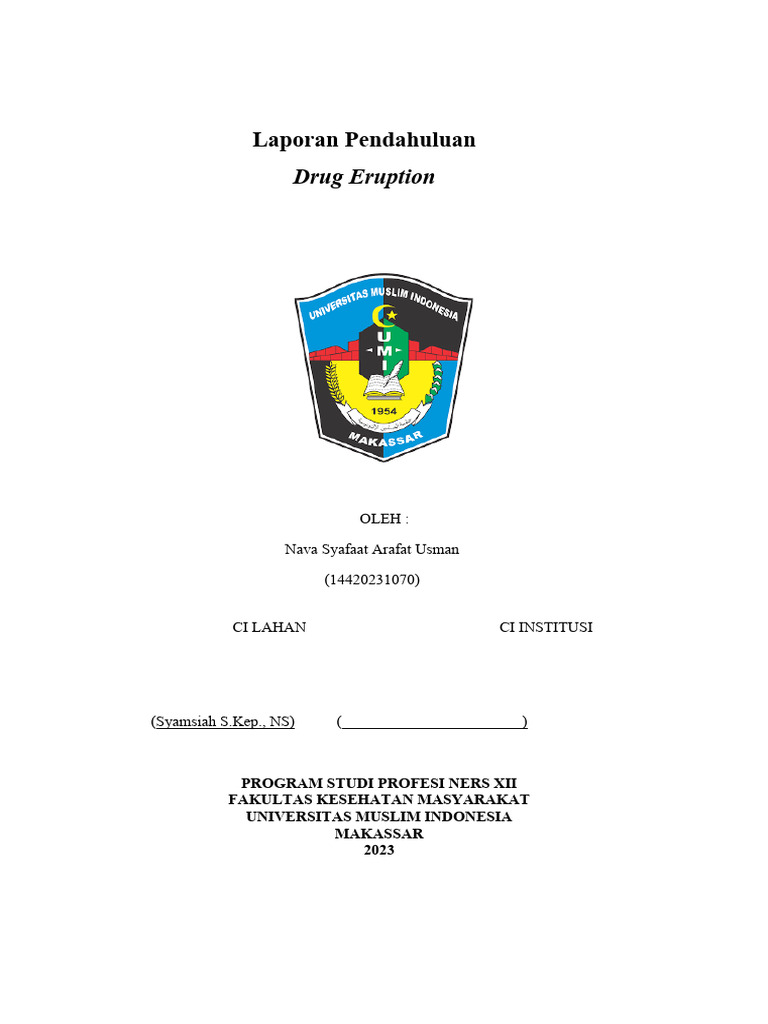 LP KMB 2 Drug Eruptionm | PDF