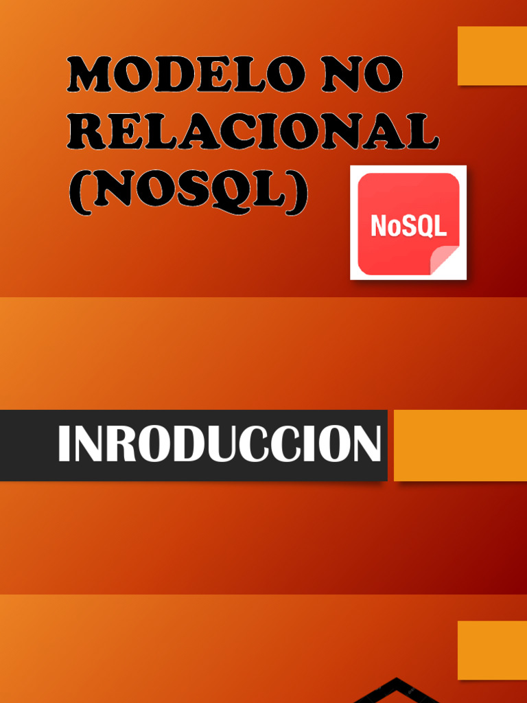Modelo de Base de Dato Nosql | PDF | No Sql | Bases de datos