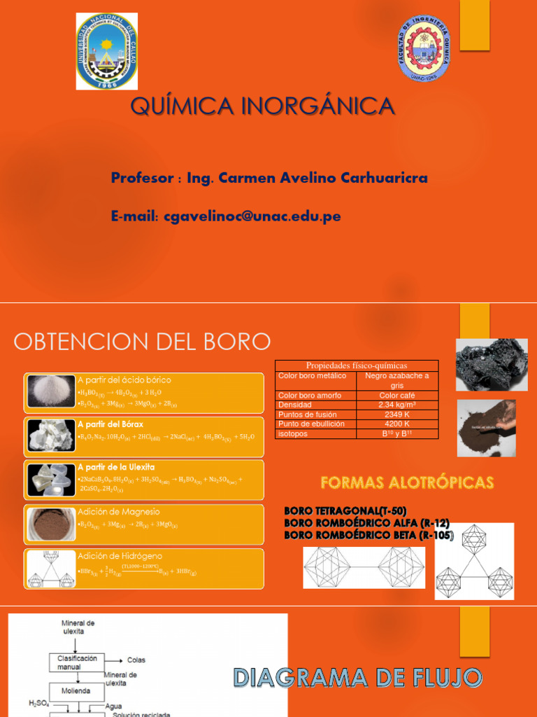 Propiedades e Impactos del Boro | PDF | Aluminio | Boro