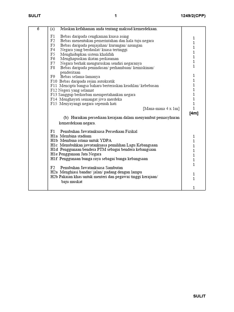 Skema Kertas 2 Set 2 | PDF