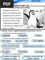 Ficha de G, Gue, Gui | PDF