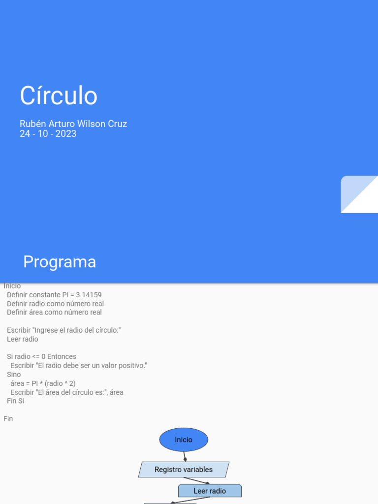 Círculo | PDF