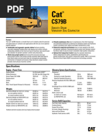 CS10GC Compactor Soil | PDF | Horsepower | Engines
