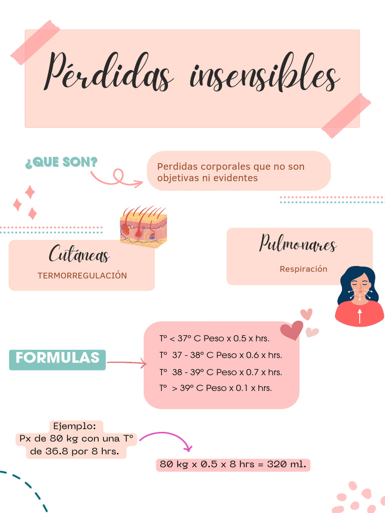 Pérdidas Insensibles | PDF