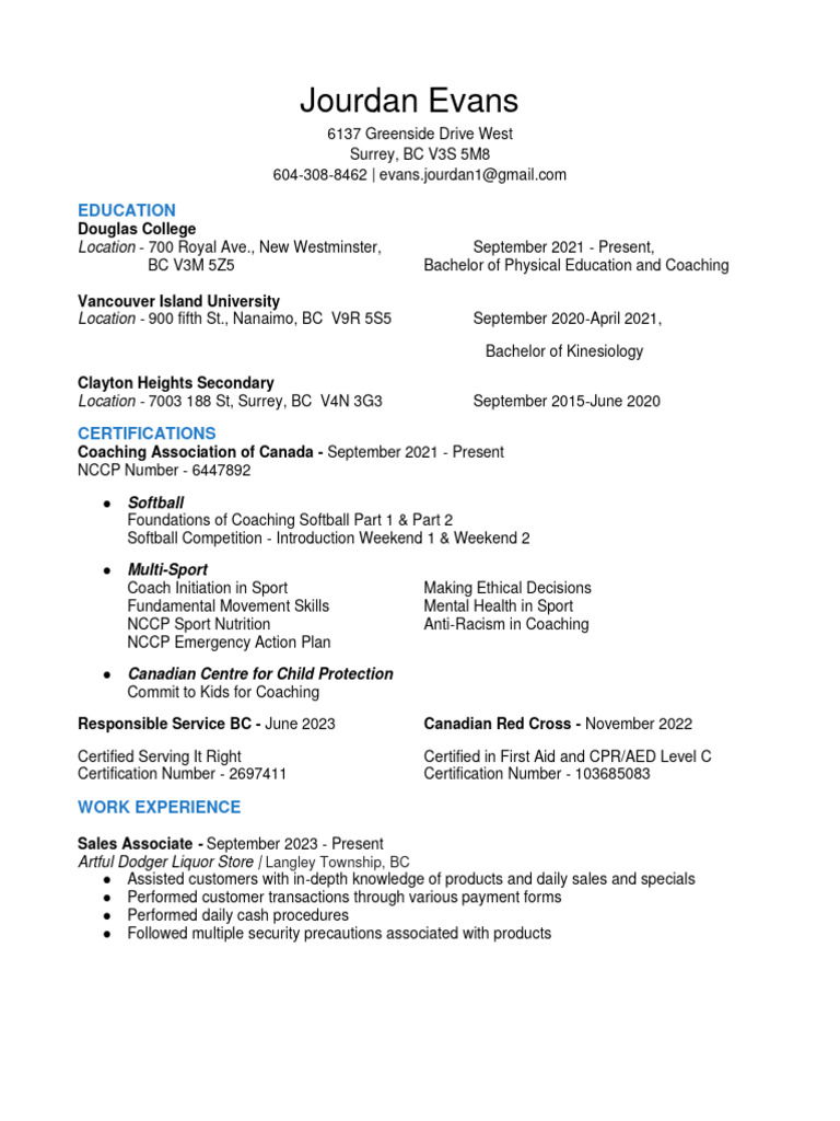 CV 2 | PDF | Lesson Plan | Behavior Modification