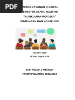 Modul Ajar Bimbingan Konseling SMP Kelas 8 Kurikulum Merdeka | PDF