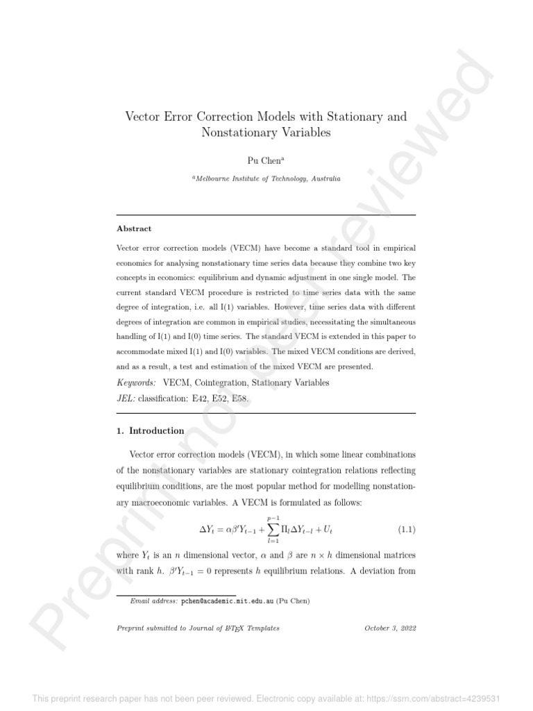 Pu Chen 2022 | PDF | Applied Mathematics | Mathematics