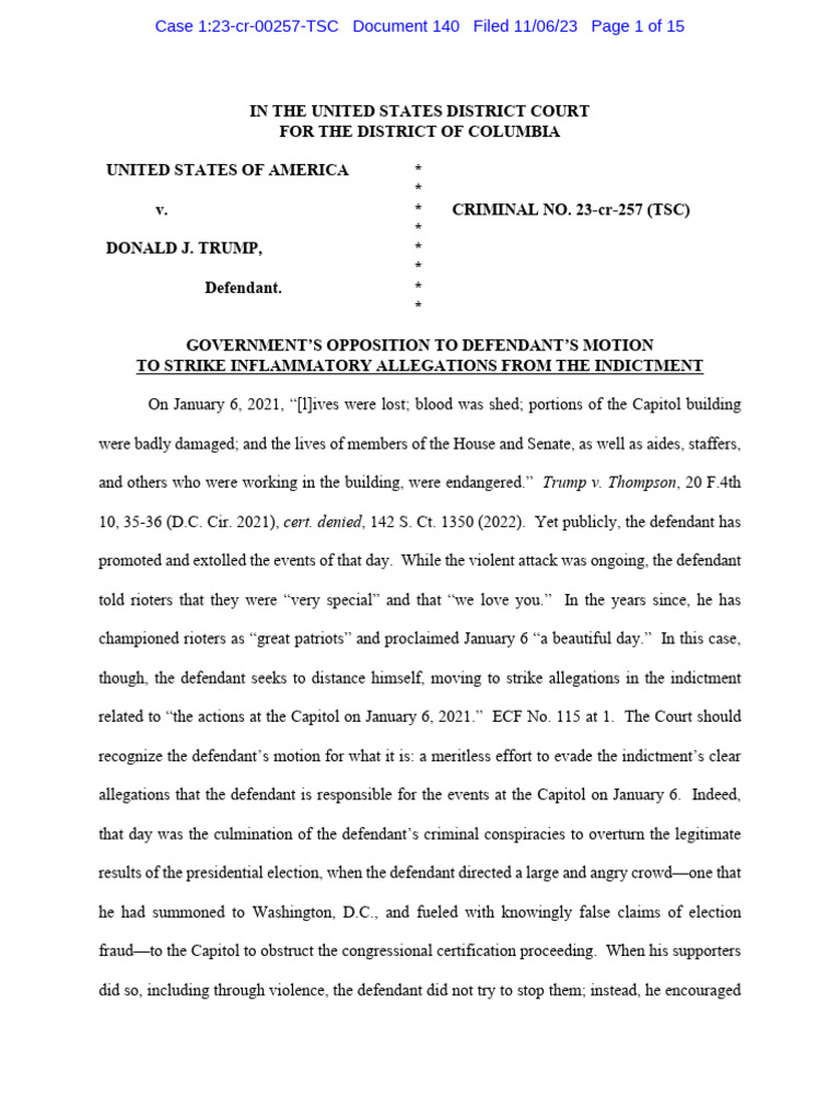 Gov Uscourts DCD 258149 140 0 | PDF | Relevance (Law) | Prejudice ...