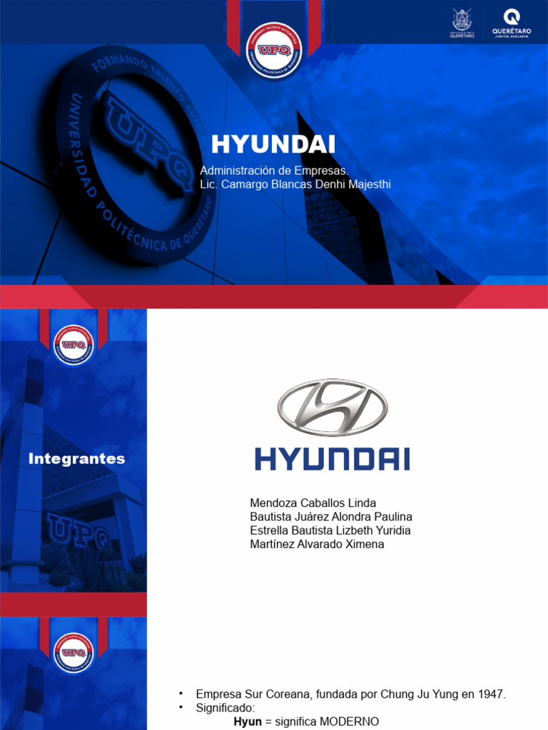 Administración Hyundai Final | PDF | Business | Industria automotriz