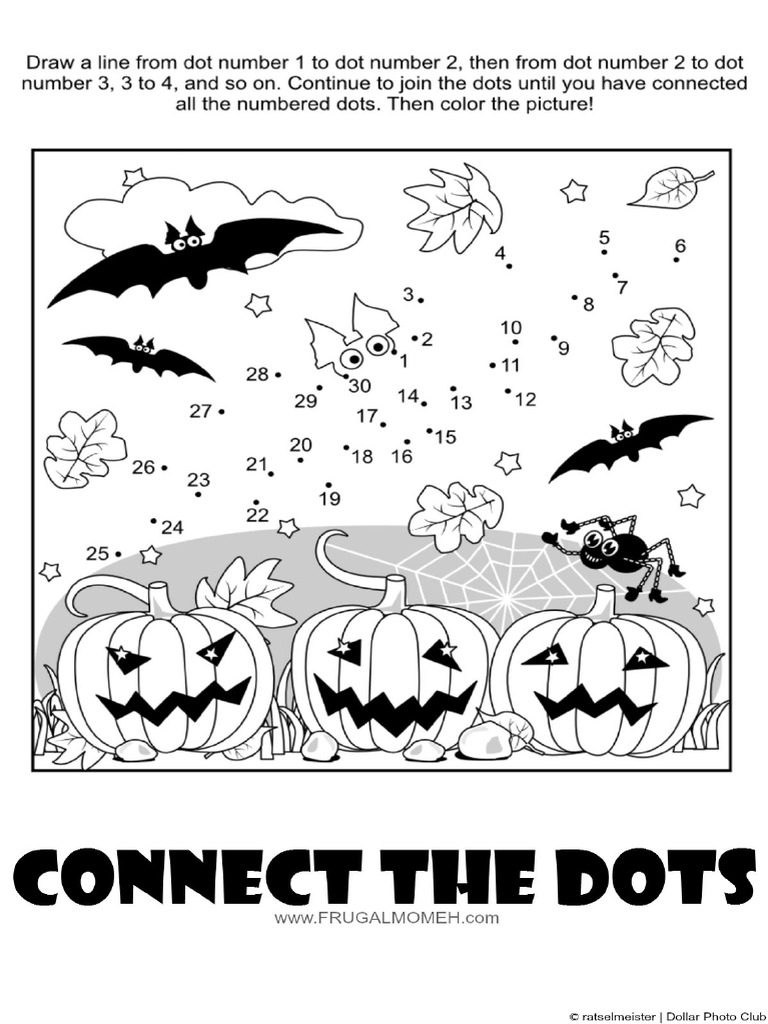 Pumpkins Connect The Dots | PDF
