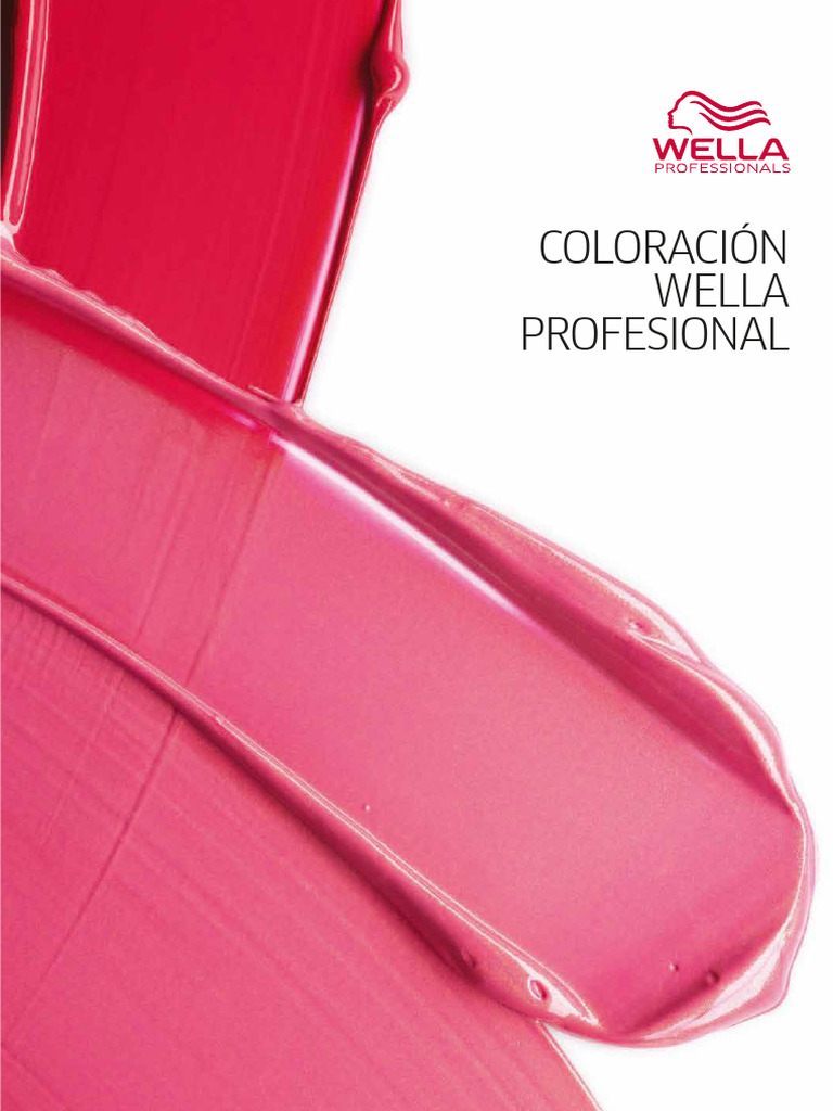 Catalogo Carta Coloraciones Wella-Int | PDF | Color | Sistema visual