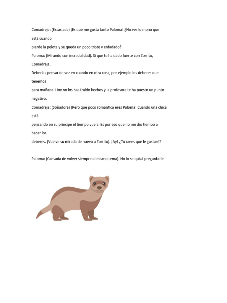 Comadreja | PDF