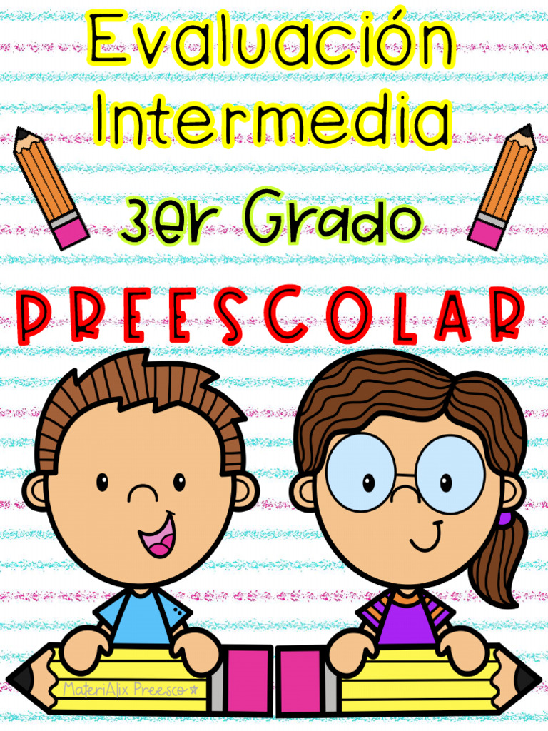 Evaluacion Intermedia 3ro Preescolar | PDF