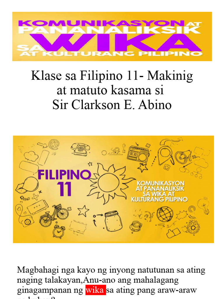 KPWKP Week 2 | PDF