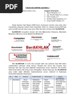 Tugas Individu 1-Implementasi BERAKHLAK Di Unit Kerja | PDF | Kesehatan Holistik