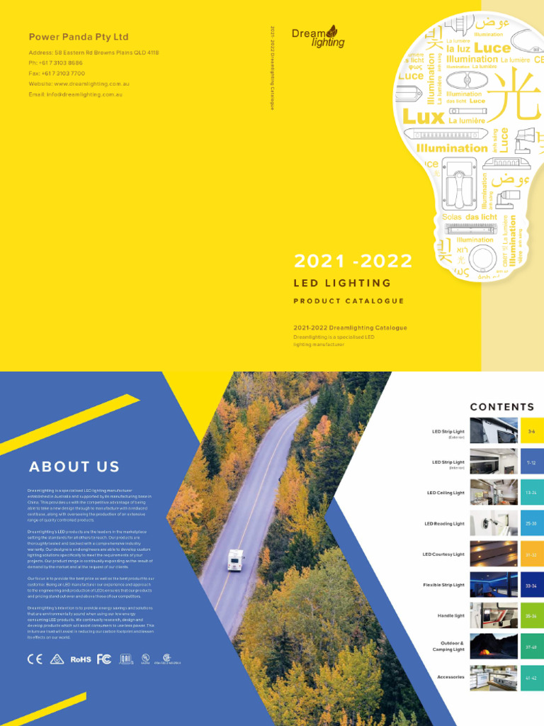 Dream Lighting Catalogue | PDF
