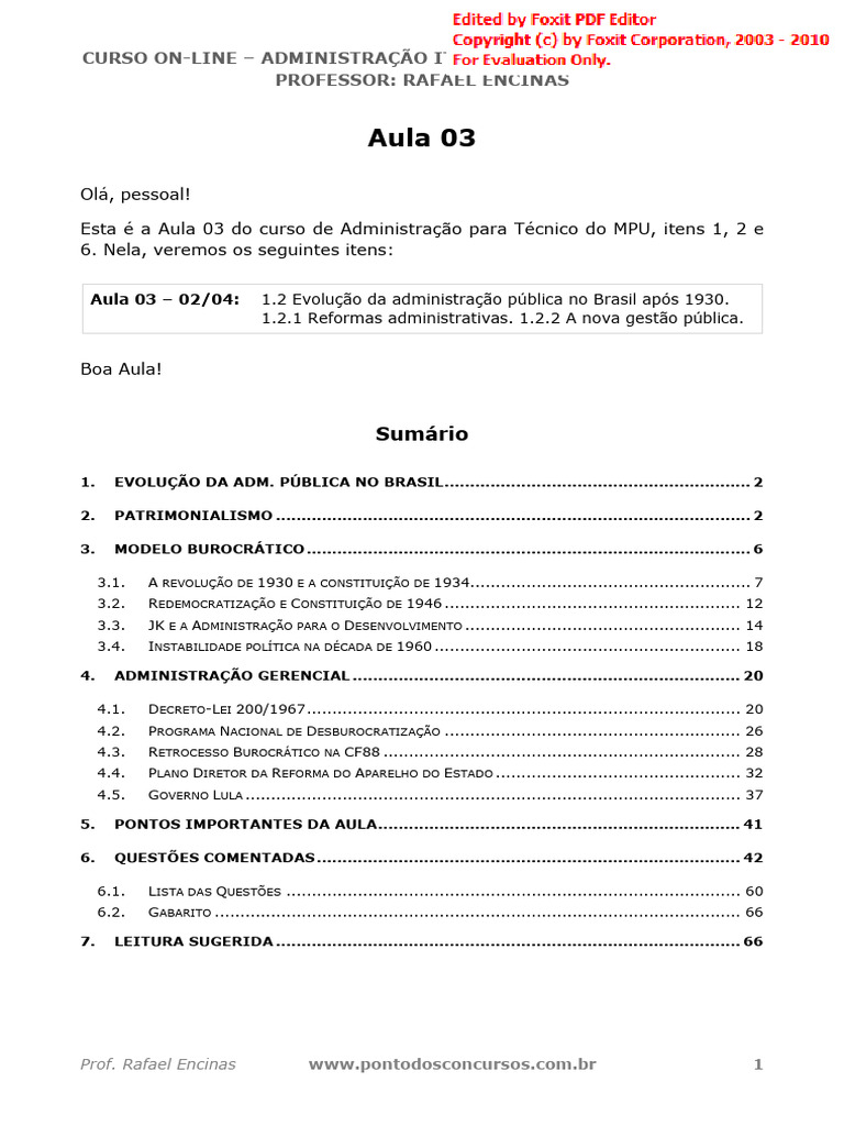 Aula3 Admin 1 2 6 MPU 50978 | PDF