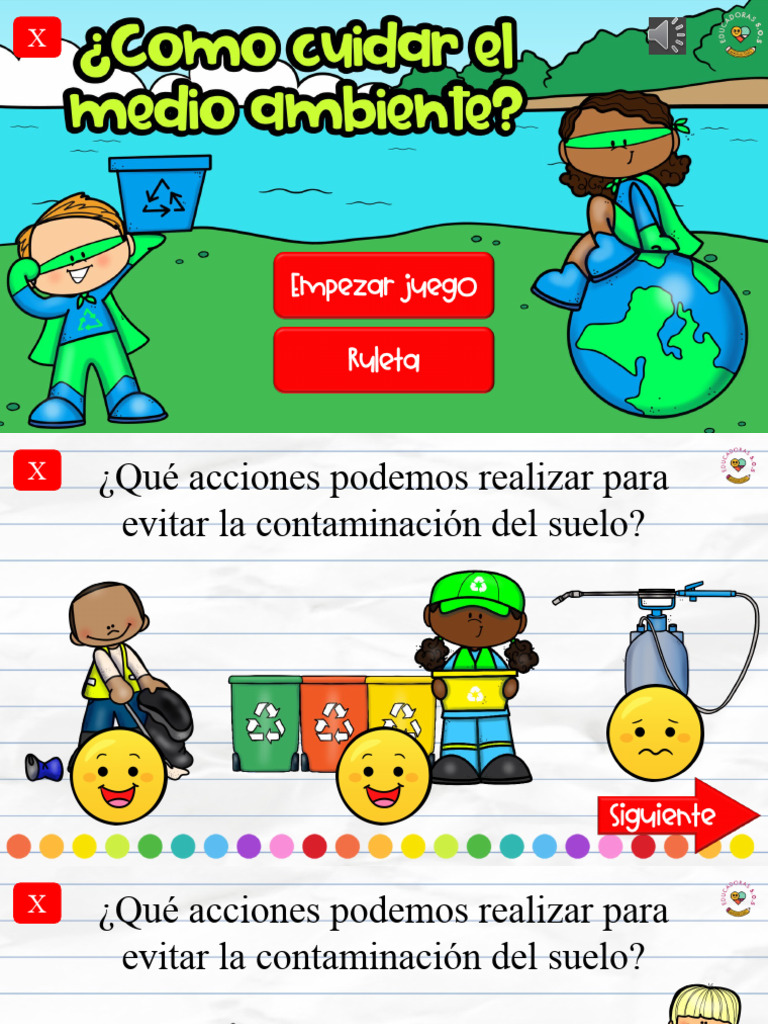 Acciones para Cuidar el Medio Ambiente | PDF | Ciencias sociales ...