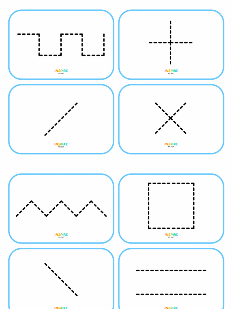 Montessori Pre Writing For Toddler | PDF