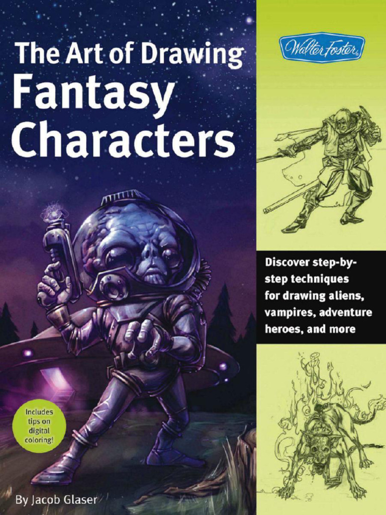 pdfcoffee.com_the-art-of-drawing-fantasy-characters-pdf-free | PDF