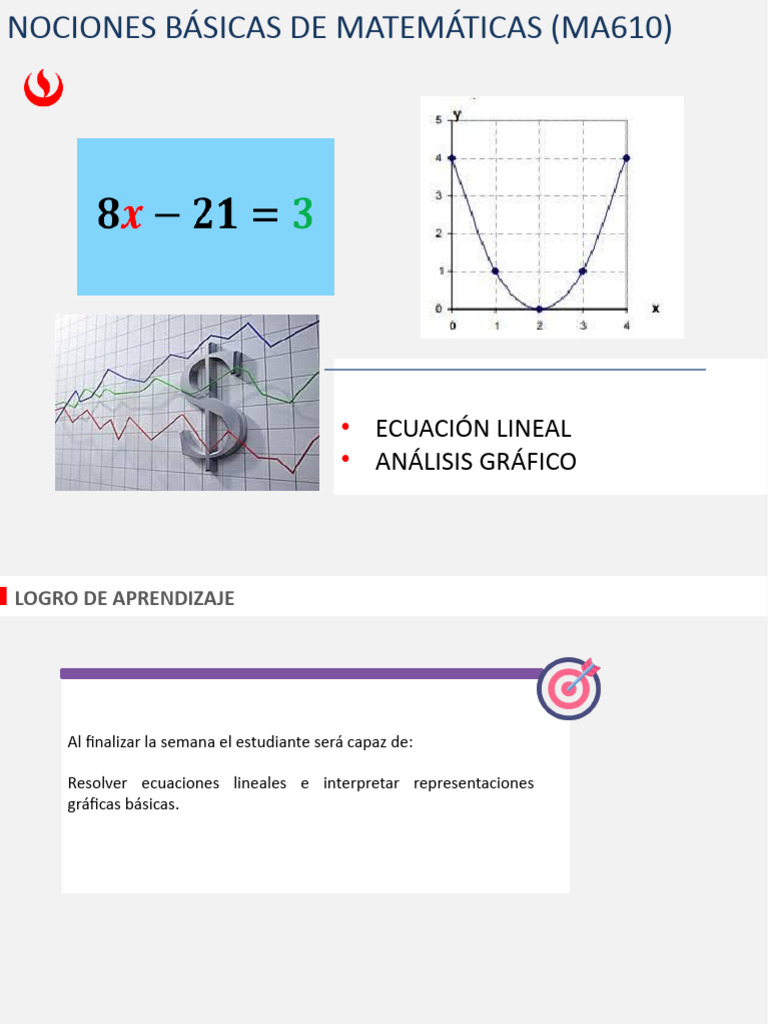 MA610 Semana3 | PDF | Ecuaciones | Variable (Matemáticas)