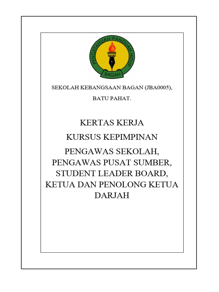 Kursus Kepimpinan Murid | PDF