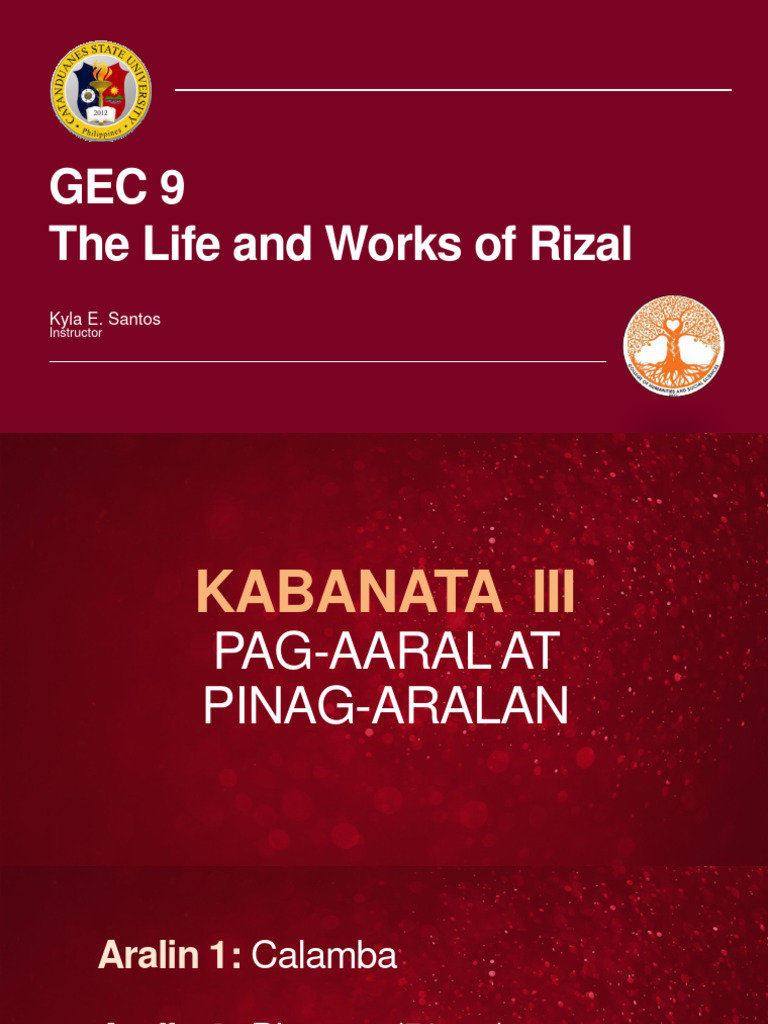 Gec 9 - Kabanata Iii | PDF